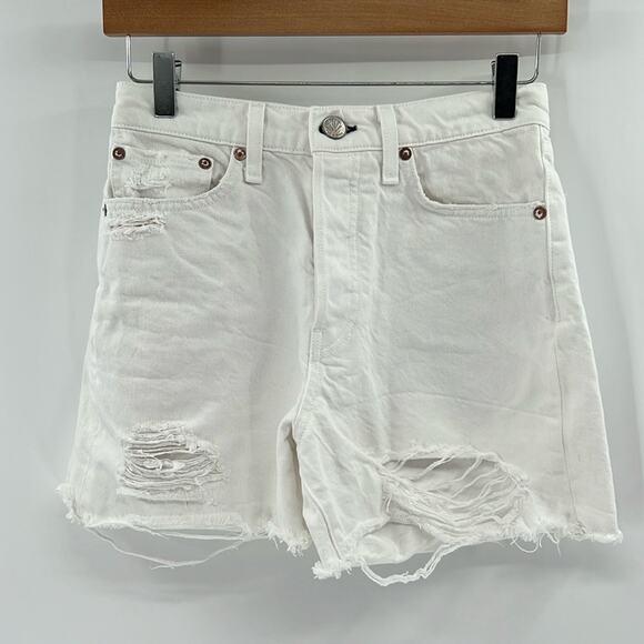 rag & bone | Shorts | Rag Bone Womens Maya Highrise Shorty Short ...